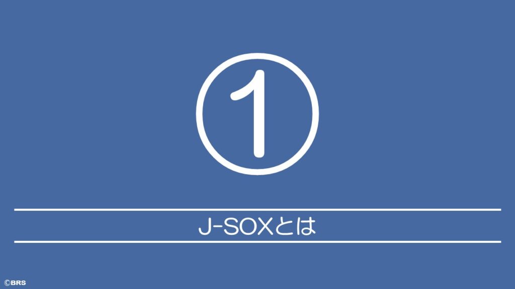 J-SOXをわかりやすく解説 | ビジネスリスクサービス
